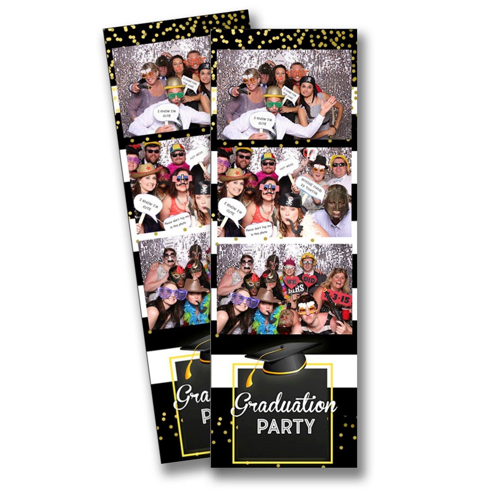Graduation Template Photo Booth 2"x6". Photoboothstrips Graduation ...