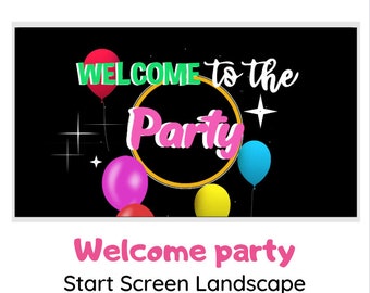Photo Booth Welcome Screen - Etsy