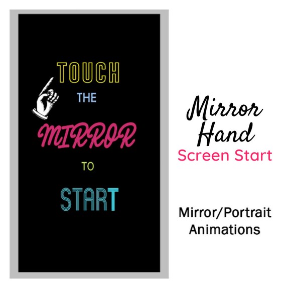 Mirror Start Screen Mirror Photo Booth Animations - Etsy