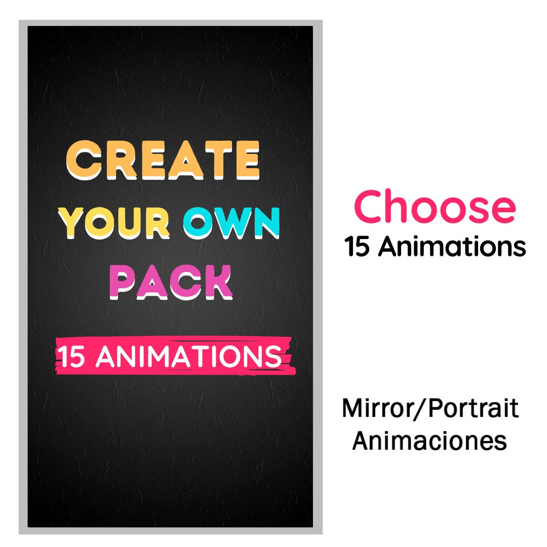15 Mirror Booth Animations. Create Your Own Pack Animations Photo Booth ...