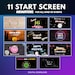 10 Start Screen Animations Bundle | Landscape Photo Booth Animations ...