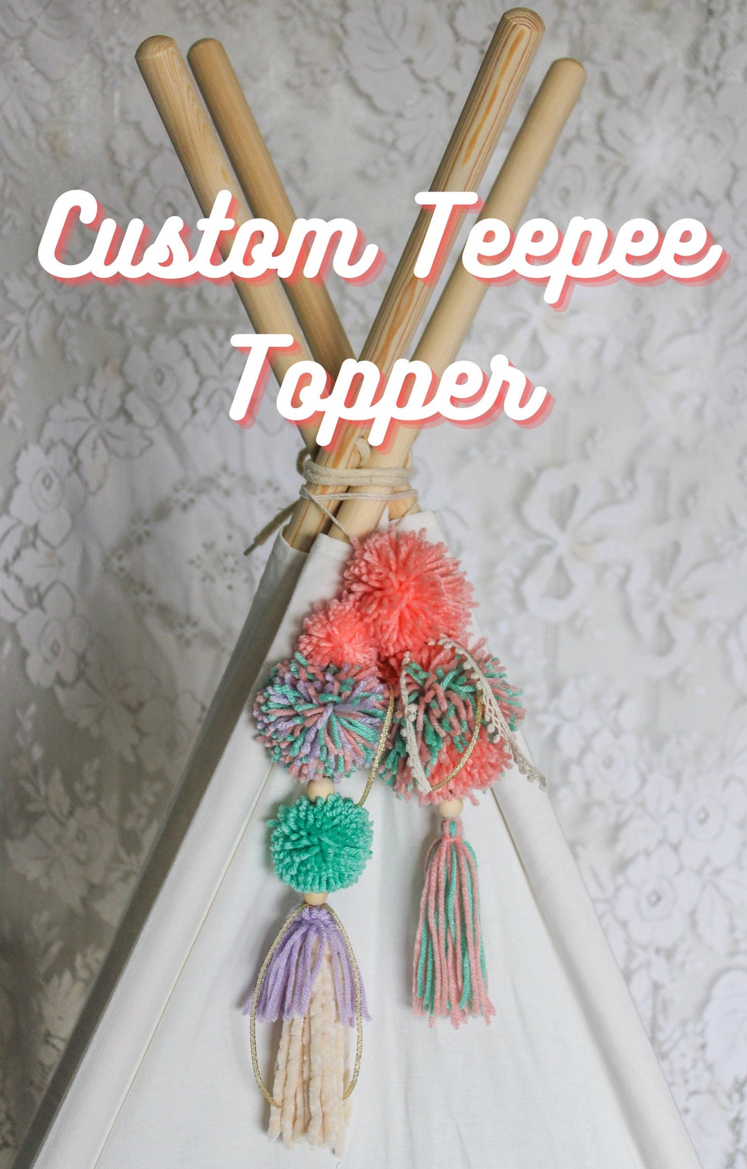 Custom Teepee Topper - Etsy