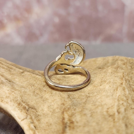 Unique Sterling Silver Koi Fish Ring – Ladies Jewelry… - Gem