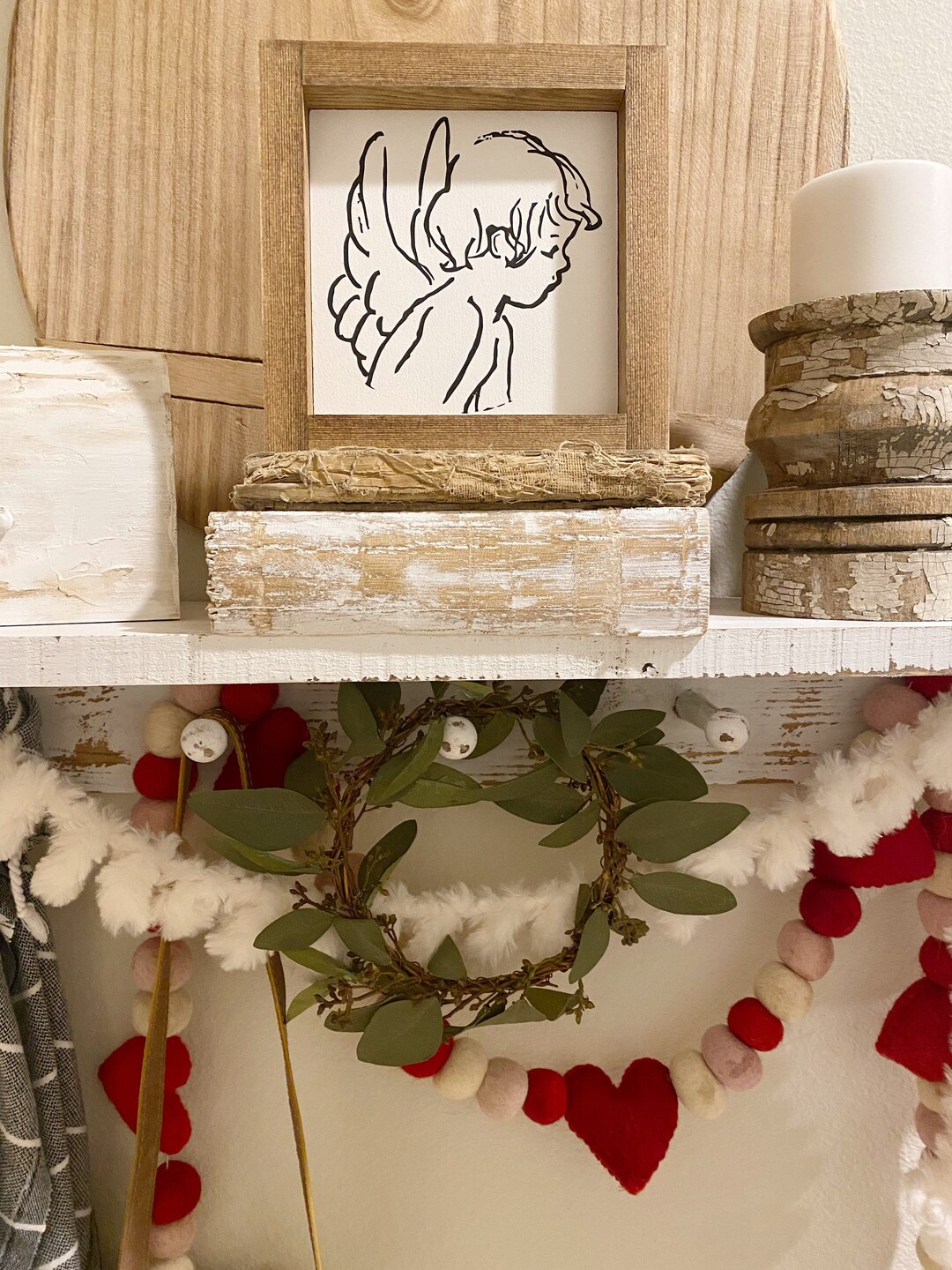 Cupid Sign, Valentine Sign, Valentine Decor, Gift, PREORDER - Etsy