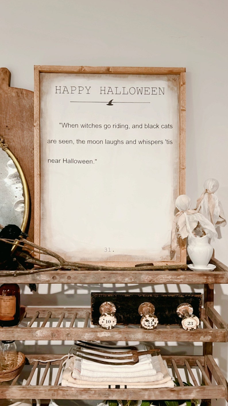 Ghosts on Spindles Set of Two Ghosts Halloween Decor - Etsy