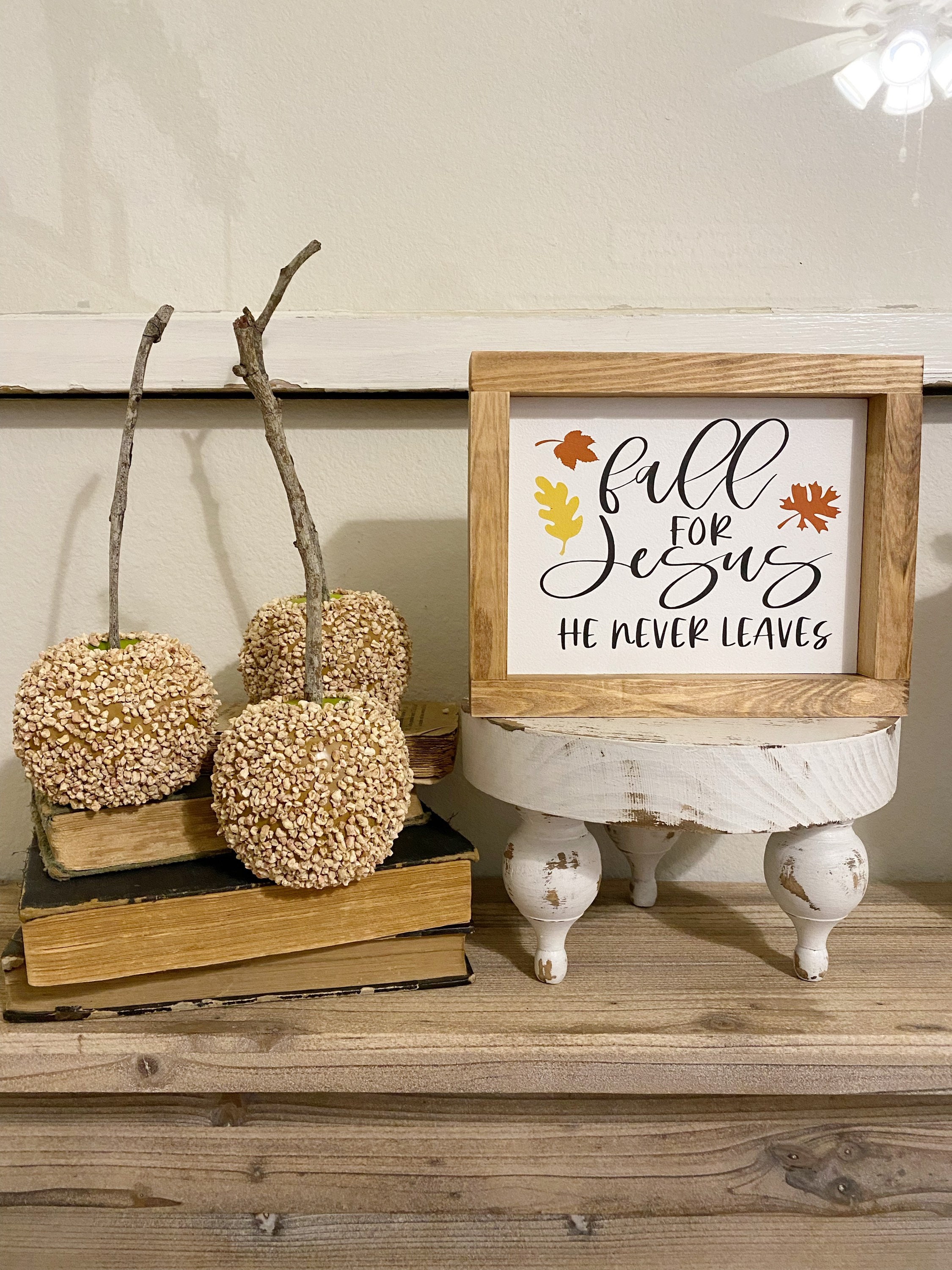 Fall for Jesus Sign Religious Sign Autumn Sign Fall Sign - Etsy