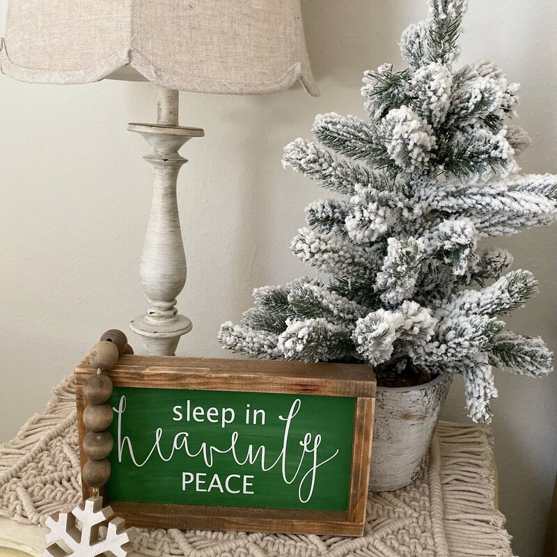 Sleep in Heavenly Peace Sign - Etsy