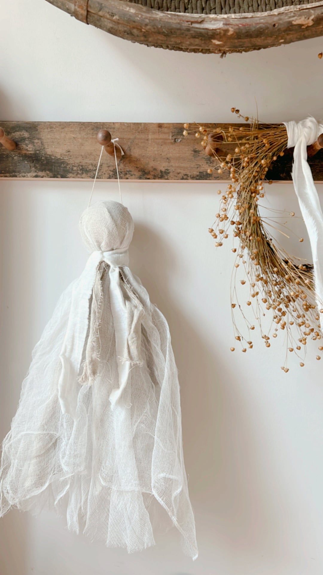 Ghost, Ghost Decor, Halloween Decor, Vintage Inspired Ghost, Vintage ...