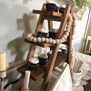 Cupcake Ladder, Cupcake Stand, Mug Holder, Coffee Bar, Gift , PRE ORDER ...