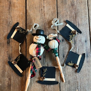 Top Hat Banner, Frostys Hat Banner, Snowman Hat Banner, Gift, PREORDER ...