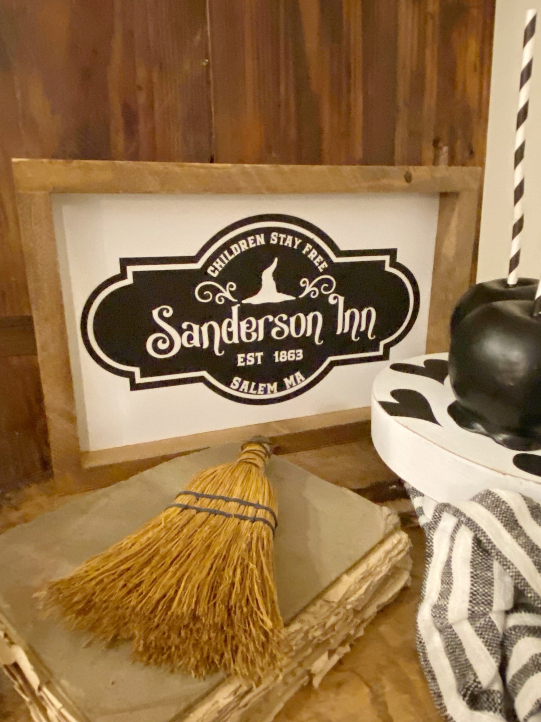 Sanderson Inn Sign, Hocus Pocus Sign, Halloween Sign, Fall Sign, Witch ...