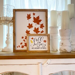Fall for Jesus Sign, Religious Sign, Autumn Sign, Fall Sign, Gift ...