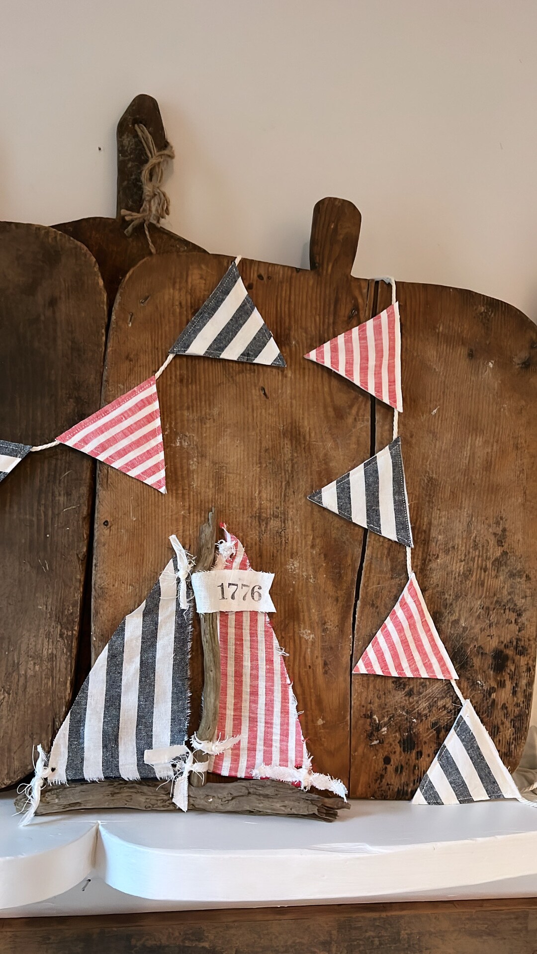 Patriotic Bunting Banner, Usa Banner, Patriotic Banner, Summer Banner ...