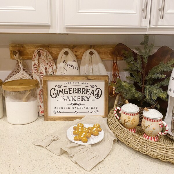 Gingerbread Sign - Etsy