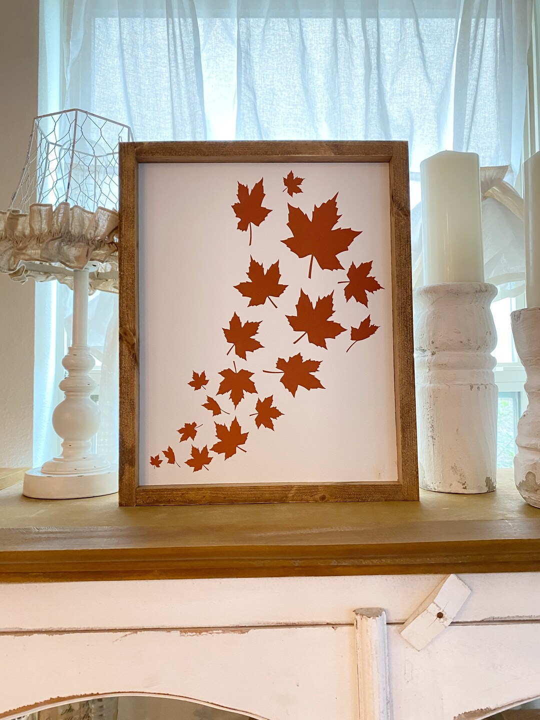 Leaves Sign, Layering Sign, Halloween Sign, Fall Sign, Autumn Sign ...