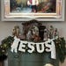 Jesus Banner, Fabric Jesus Banner, Pillow Letter Banner, Christmas ...