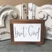 But God Sign Religious Sign Gift PRE ORDER - Etsy