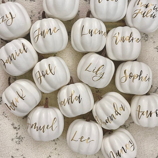 Initial Pumpkin - Etsy