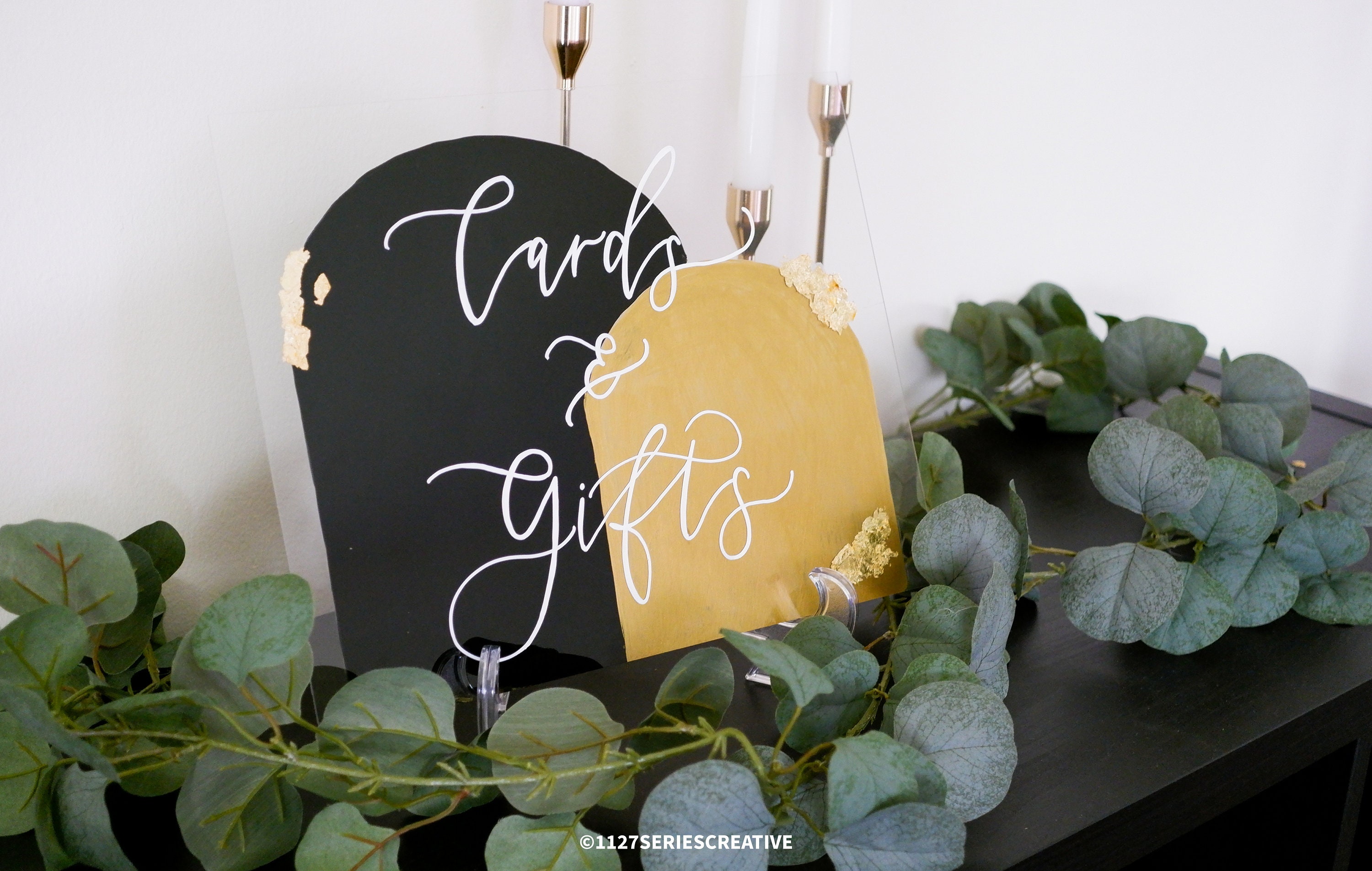 11x14 Gold Silver or Copper Metallic Foiled Arch - Etsy