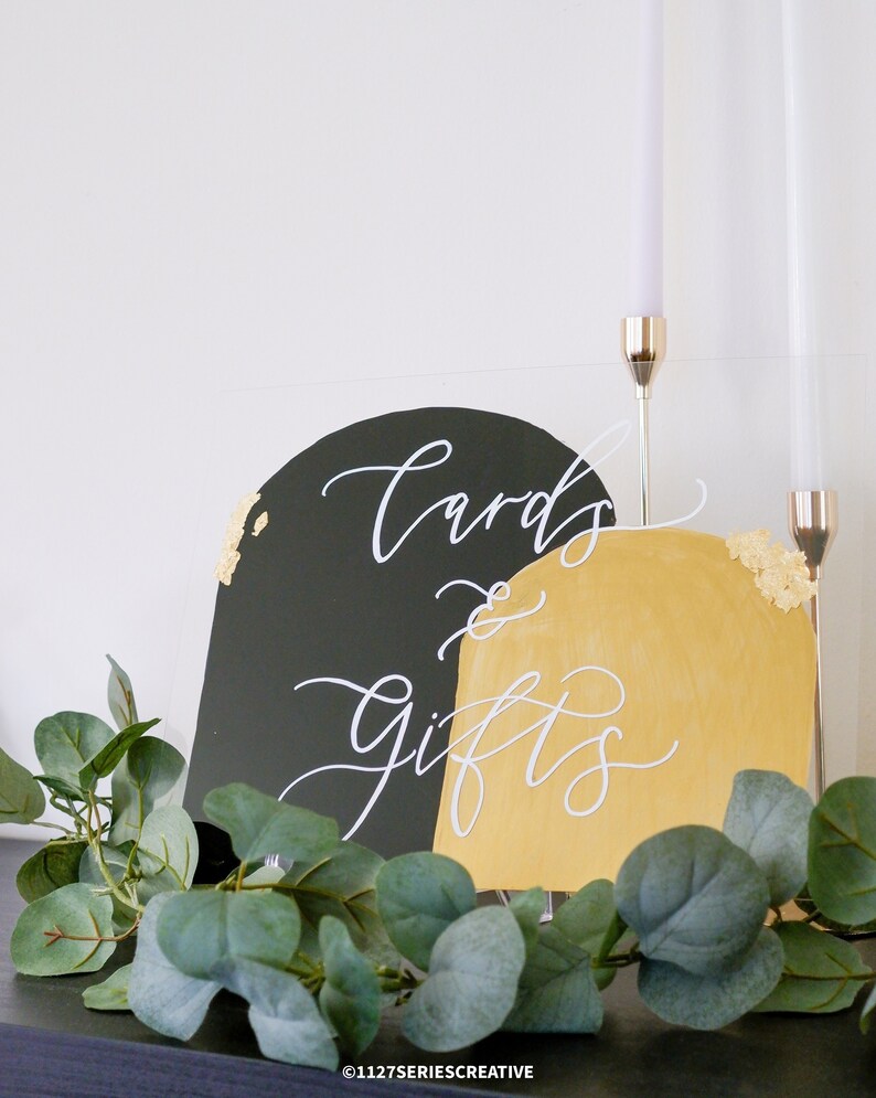 11x14 Gold Silver or Copper Metallic Foiled Arch - Etsy