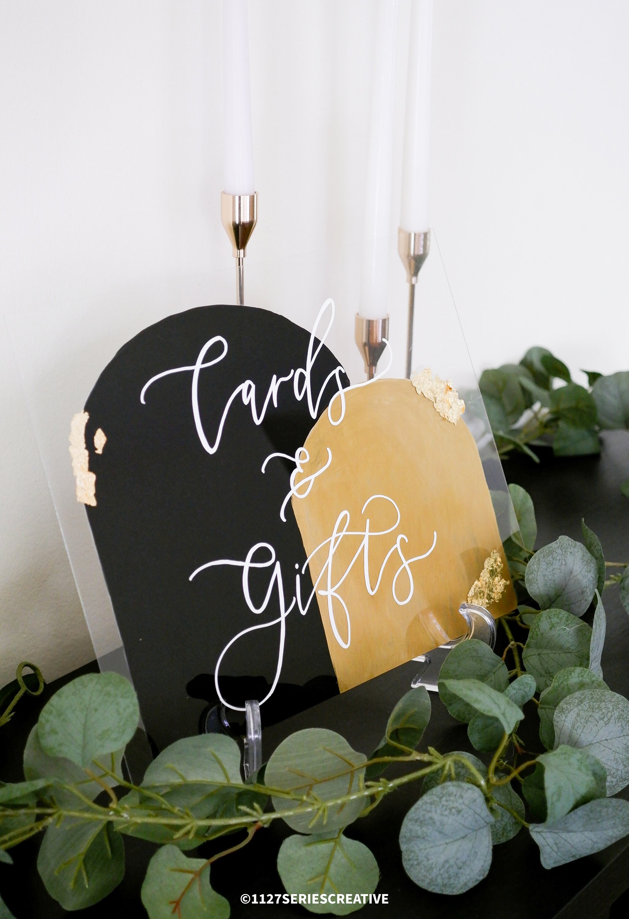 11x14 Gold Silver or Copper Metallic Foiled Arch - Etsy