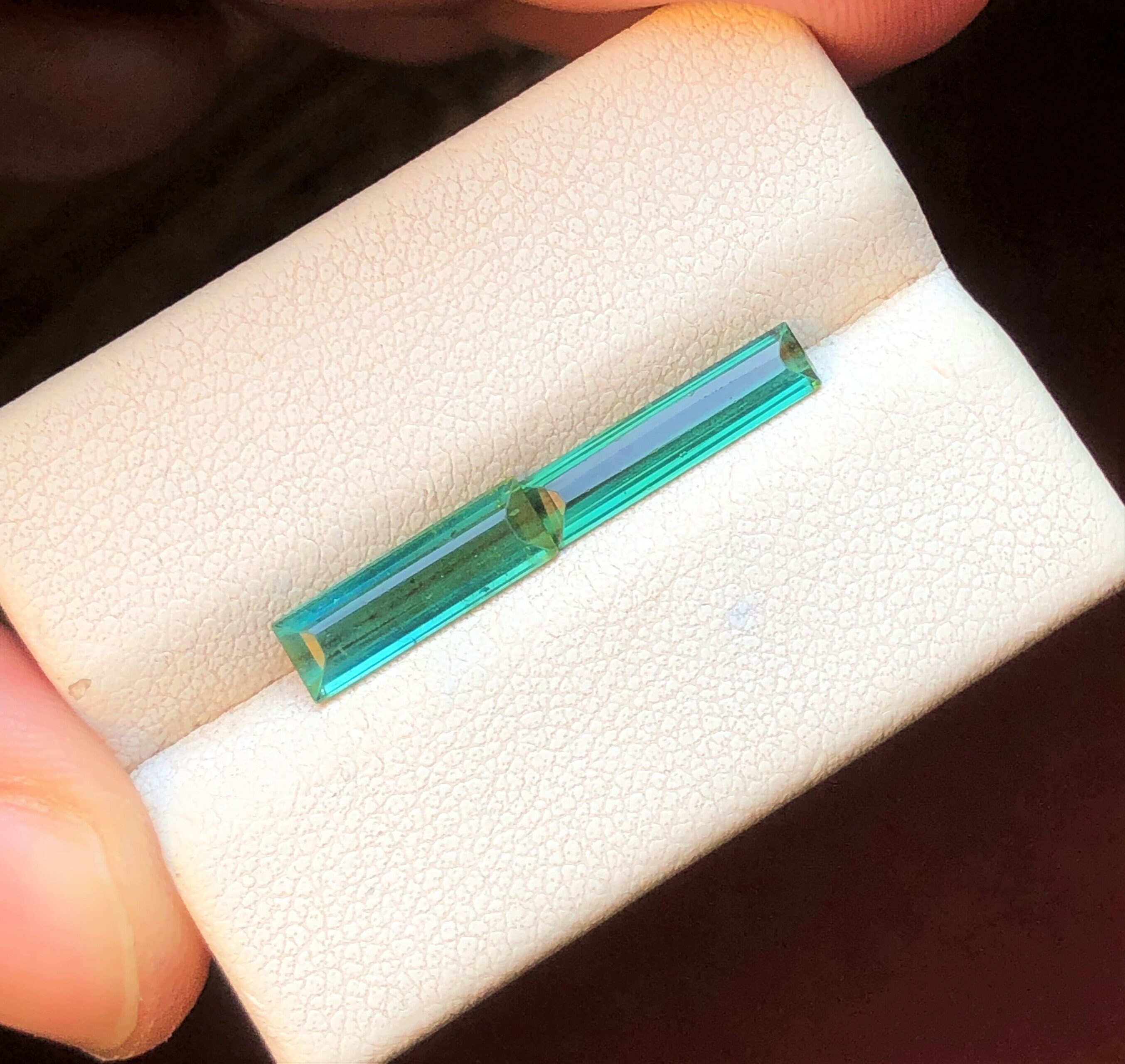 2.30 Cts Natural Beautiful Blueish Green Transparent - Etsy UK