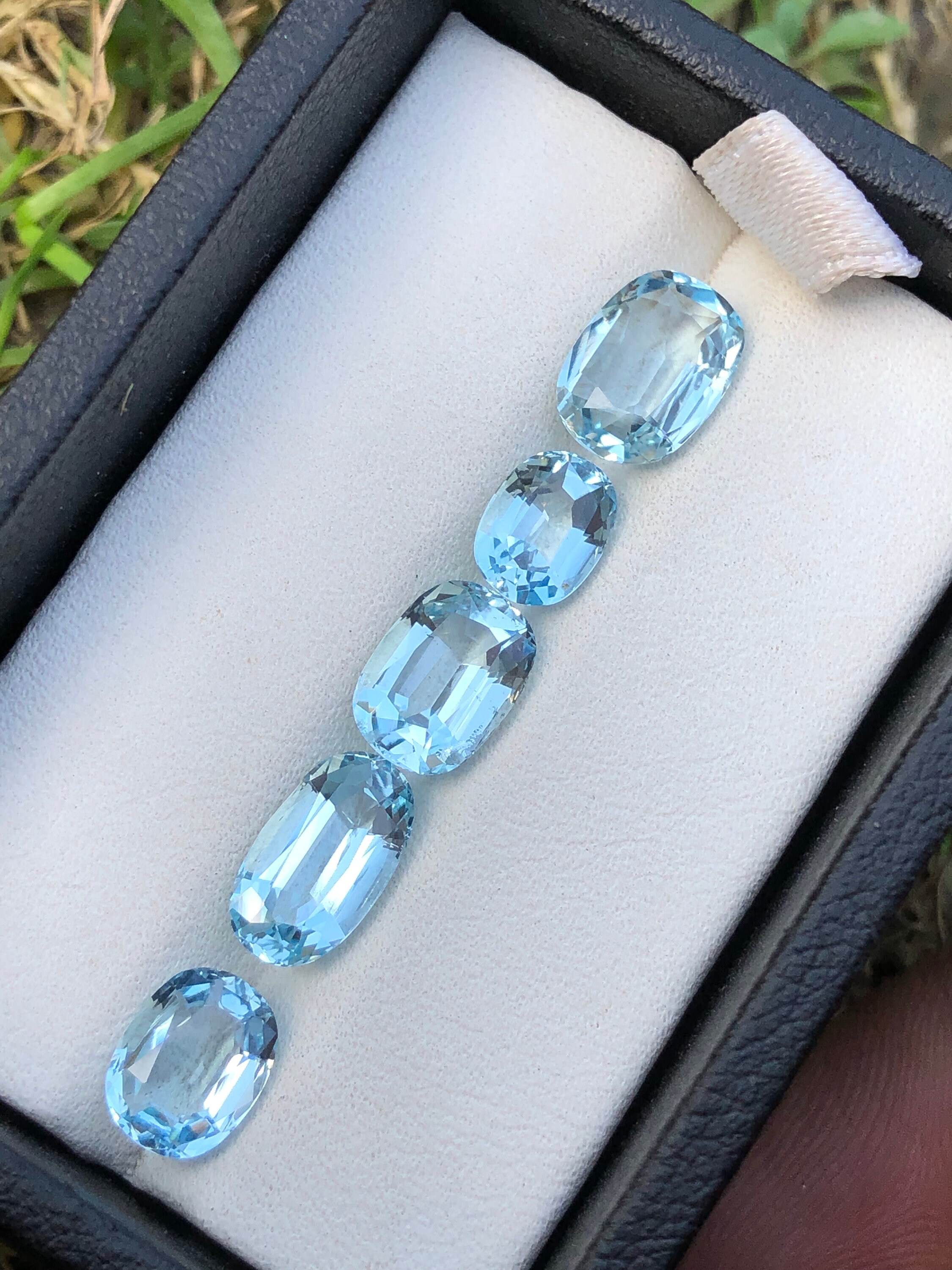 7.00 Cts Natural Beautiful Aquamarine Gemstones From Africa Gemstones ...