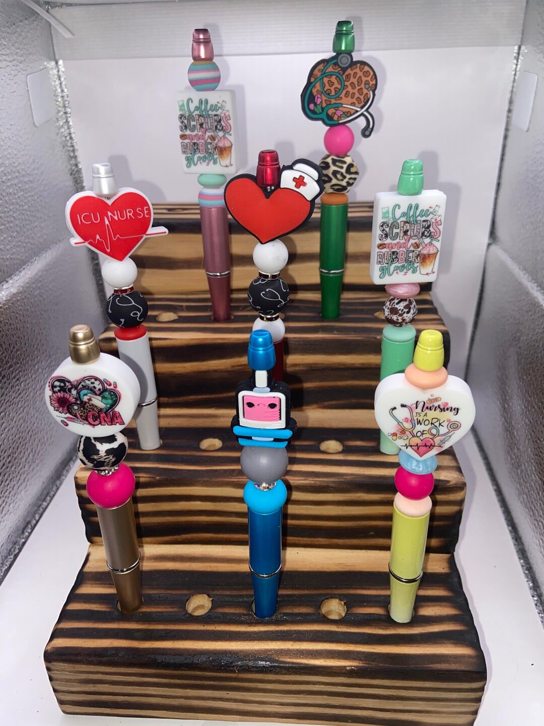 Nursing/cna/phlebotomist Beaded Pens - Etsy