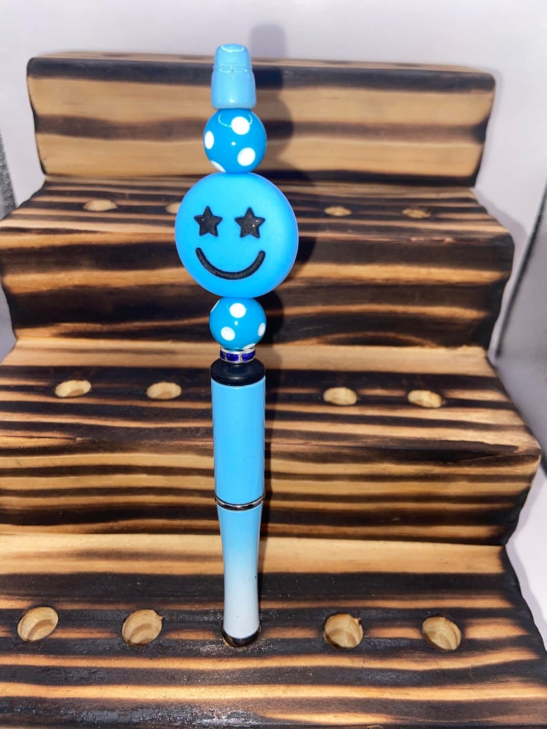 Smiley Face Beaded Pens - Etsy