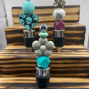 Beaded Wine Corks - Etsy