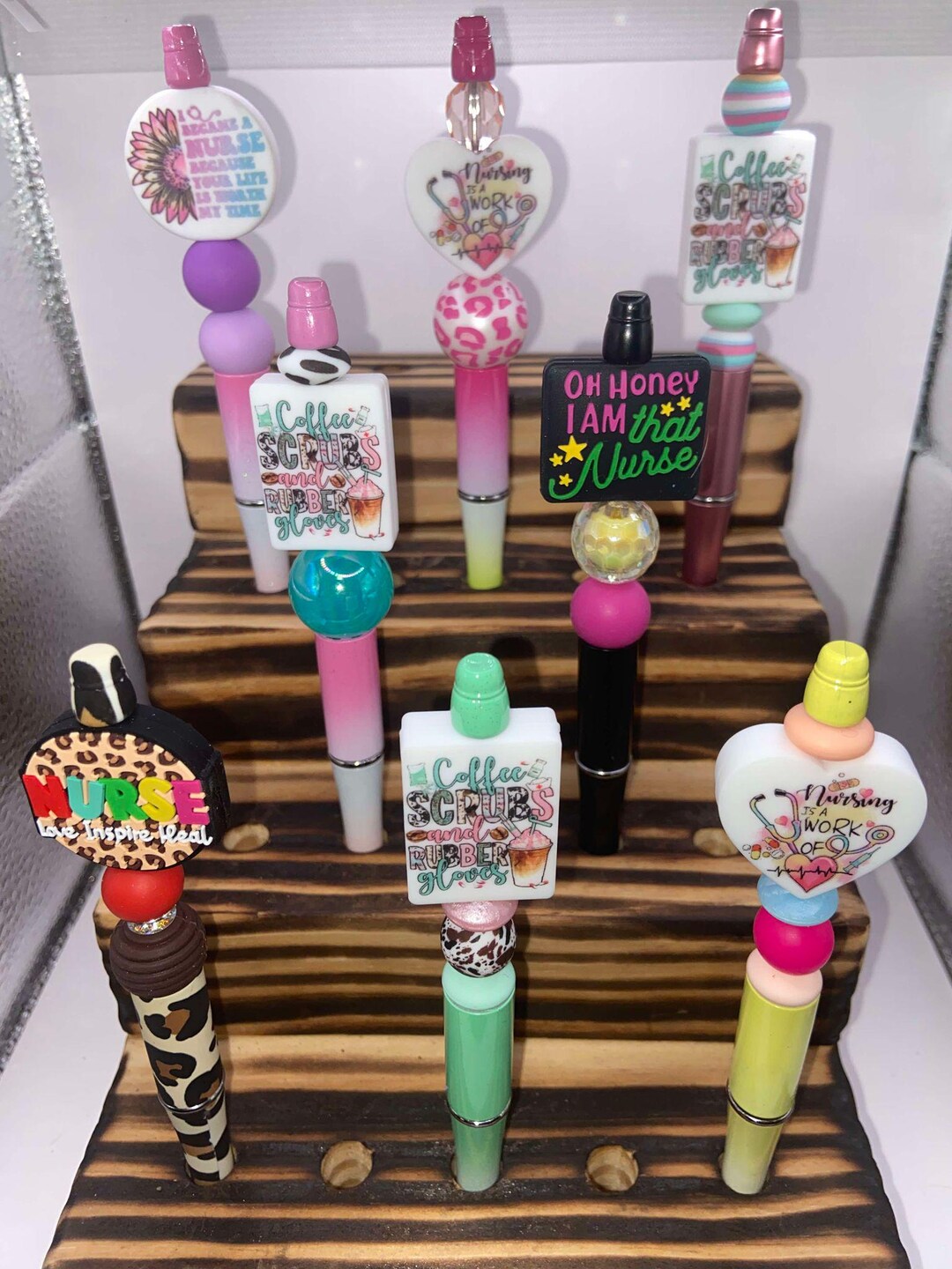 Nursing/cna/phlebotomist Beaded Pens - Etsy