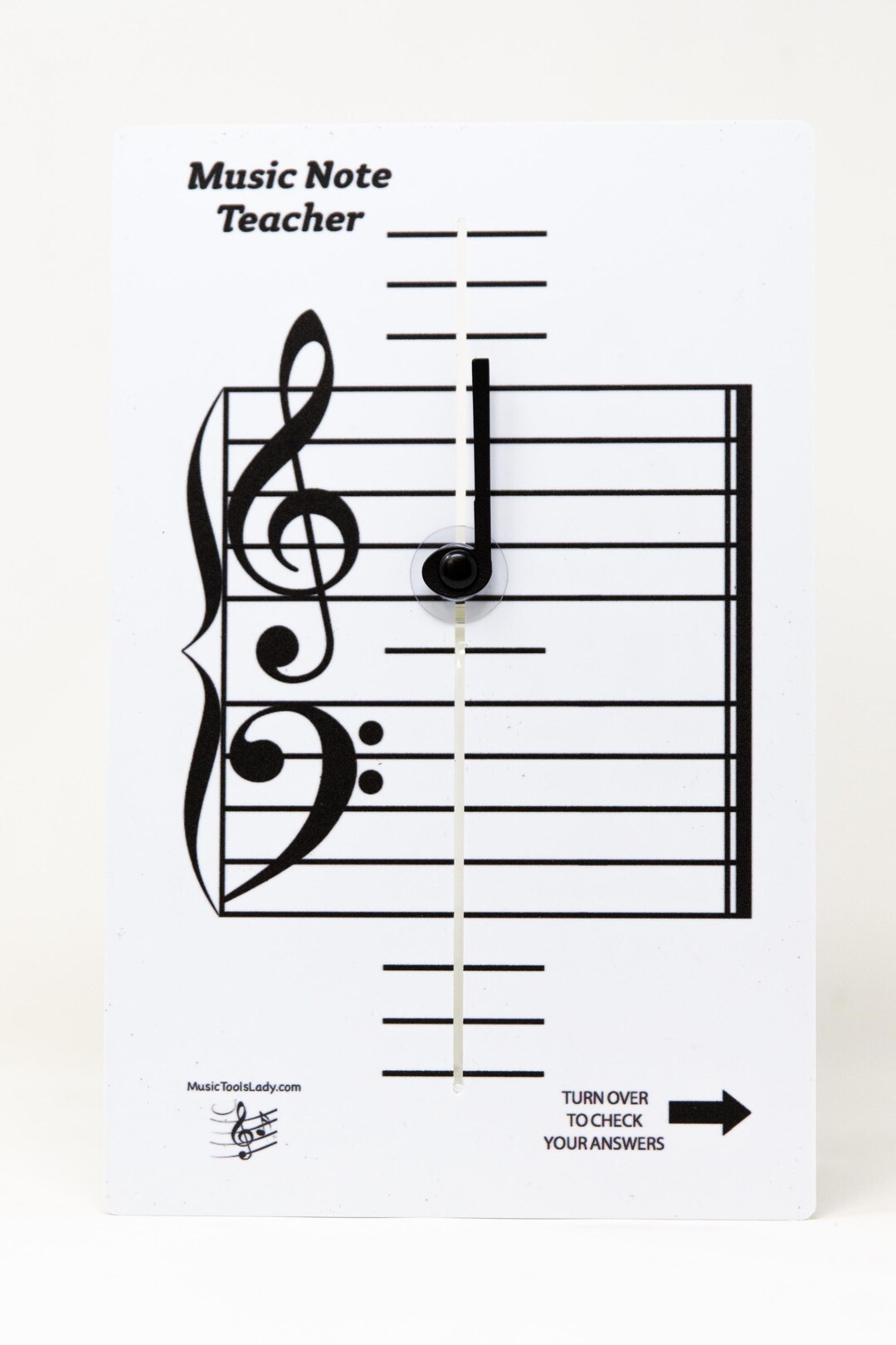 Music Note Teacher (all-in-one Flashcard) - Etsy