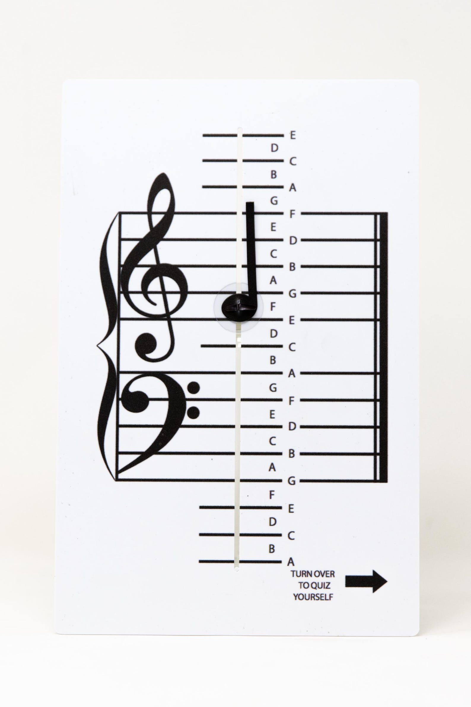 Music Note Teacher (all-in-one Flashcard) - Etsy