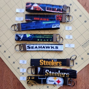 25 Different NFL - Key Fob - Etsy