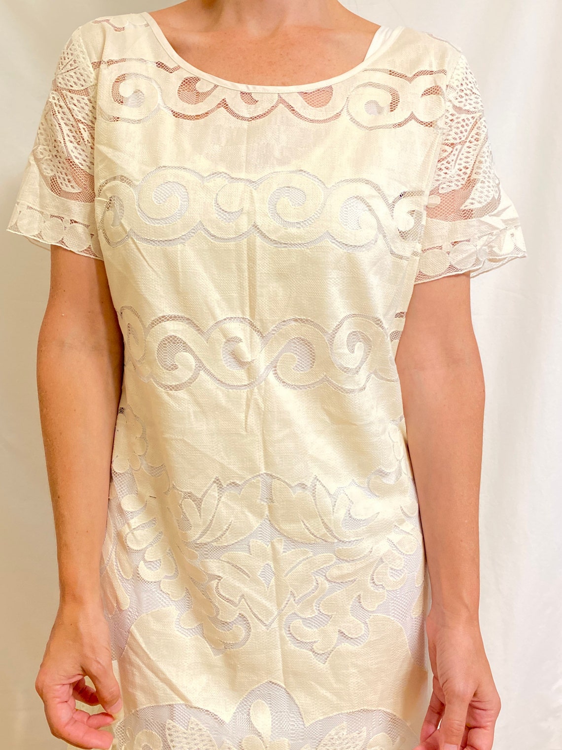 White Lace Dress - Etsy