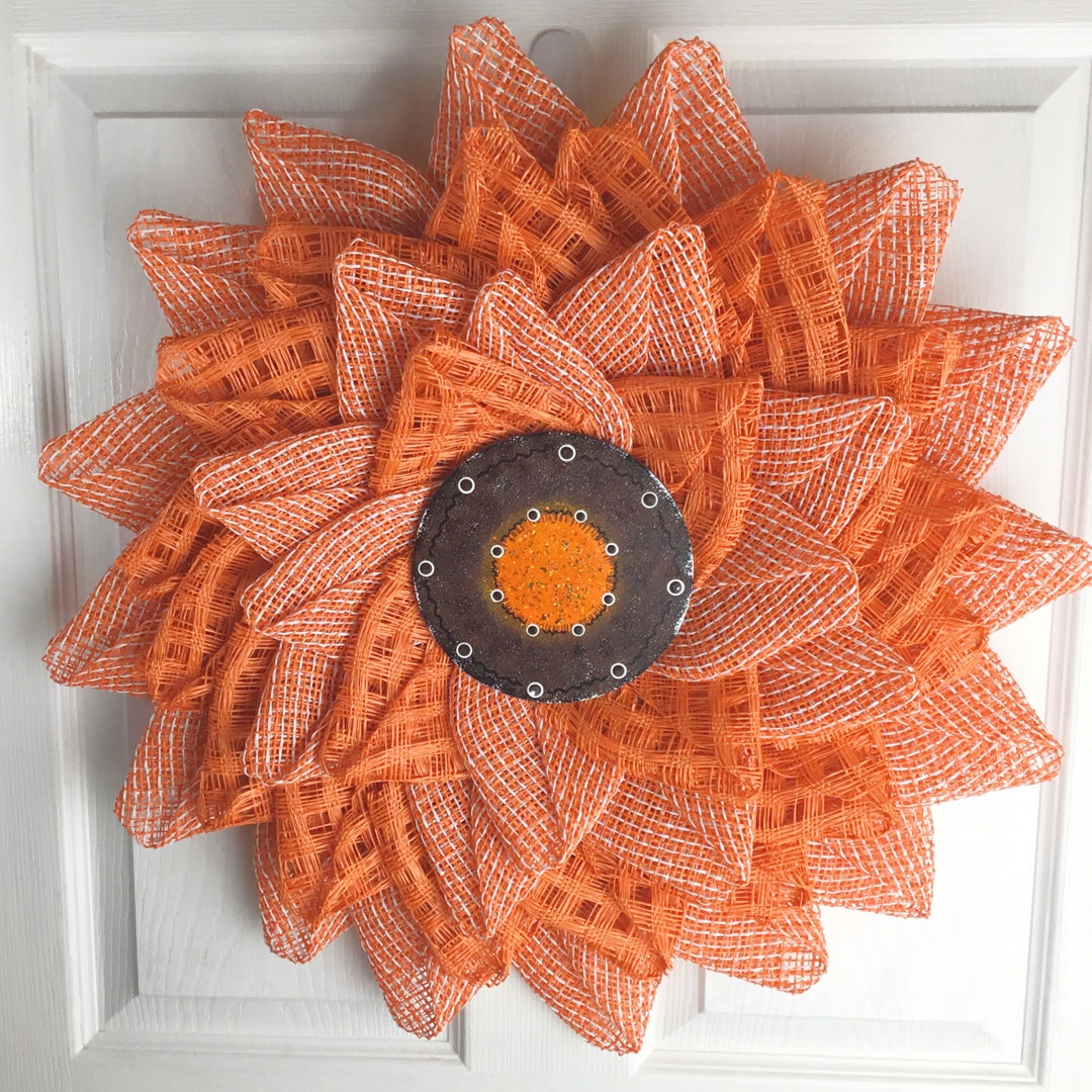 Pinwheel Wreath Everyday Decor Spring/summer Wreath Fall - Etsy
