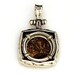 Widows Mite Coin, Sterling Silver Pendant and Chain, Genuine Ancient ...