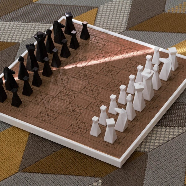 Modern Chess Set - Etsy