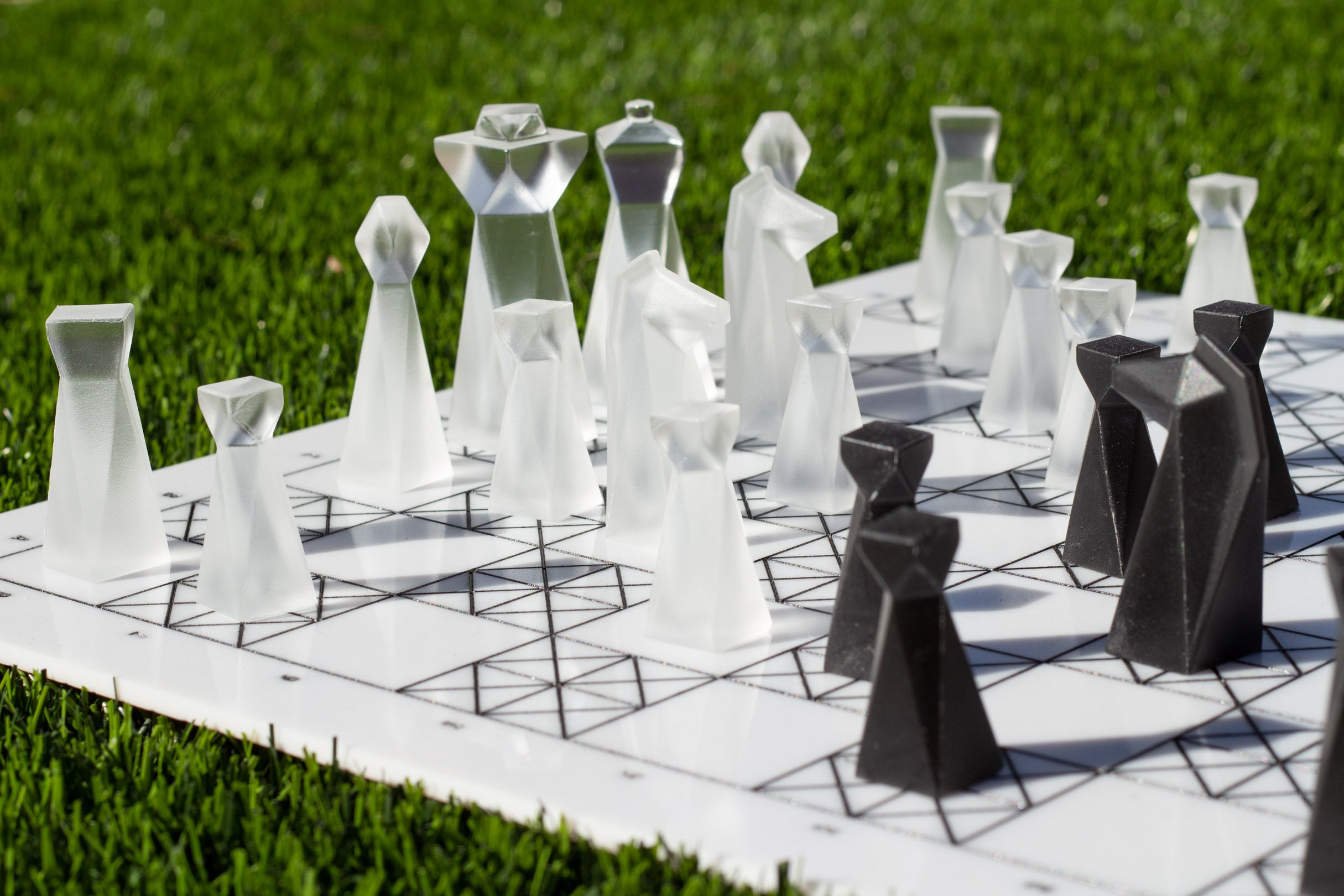 Games & Puzzles Modern Chess Set Marble Weighted Chess Pieces Only Toys ...