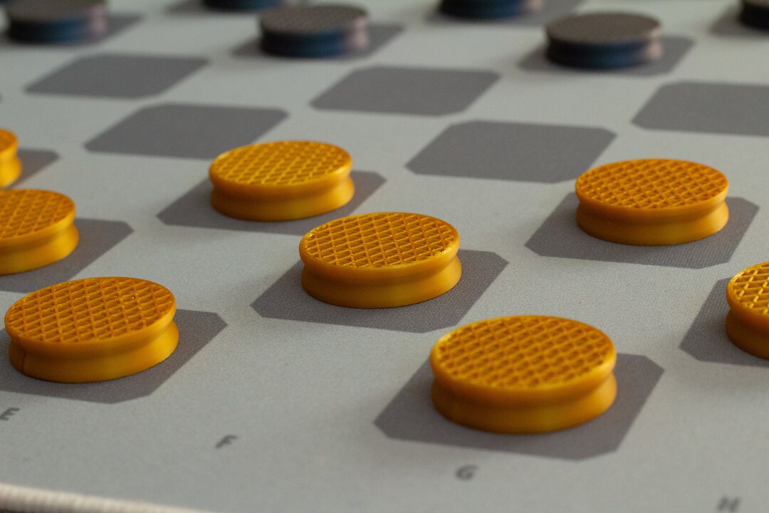 Modern Geometric Checkers Set, Personalized Gift, Roll-up Chessboard ...