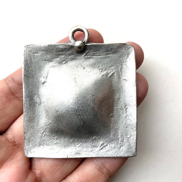 Square Pendant - Etsy