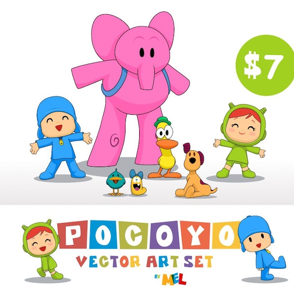 Pocoyo - Etsy España