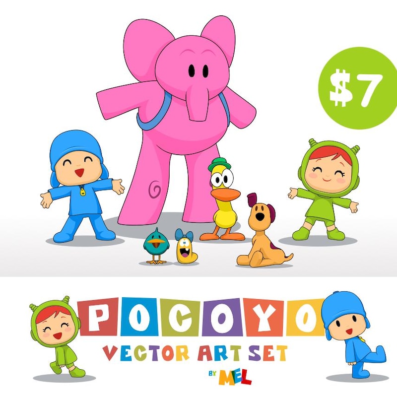 Pocoyo - Etsy España
