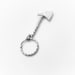 Axe Key Ring, Tool Keyring, Handmade UK Modern English Pewter, Axe ...