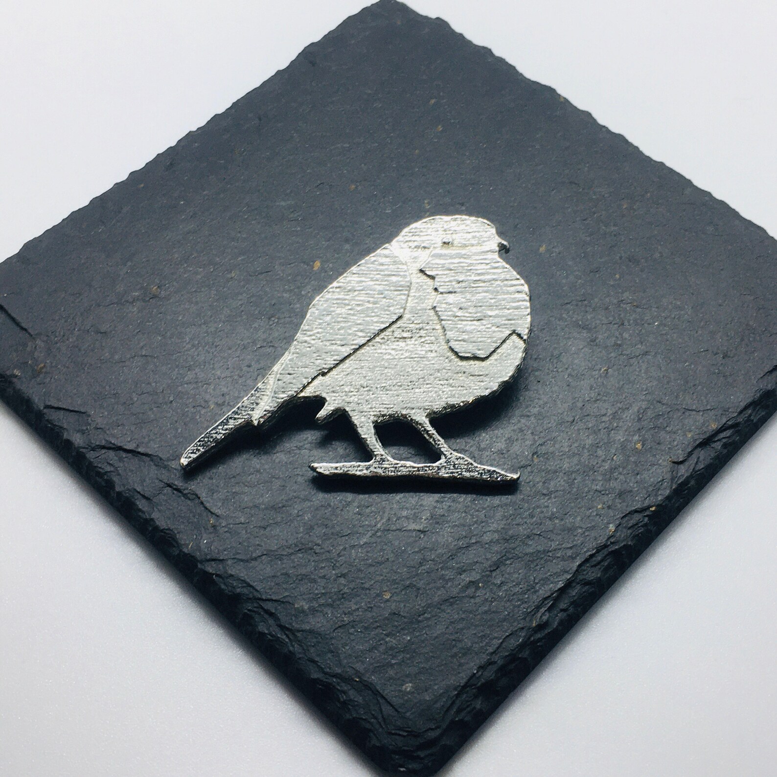 Robin Candle Decor, Handmade UK Modern English Pewter, Robin Candle Pin ...