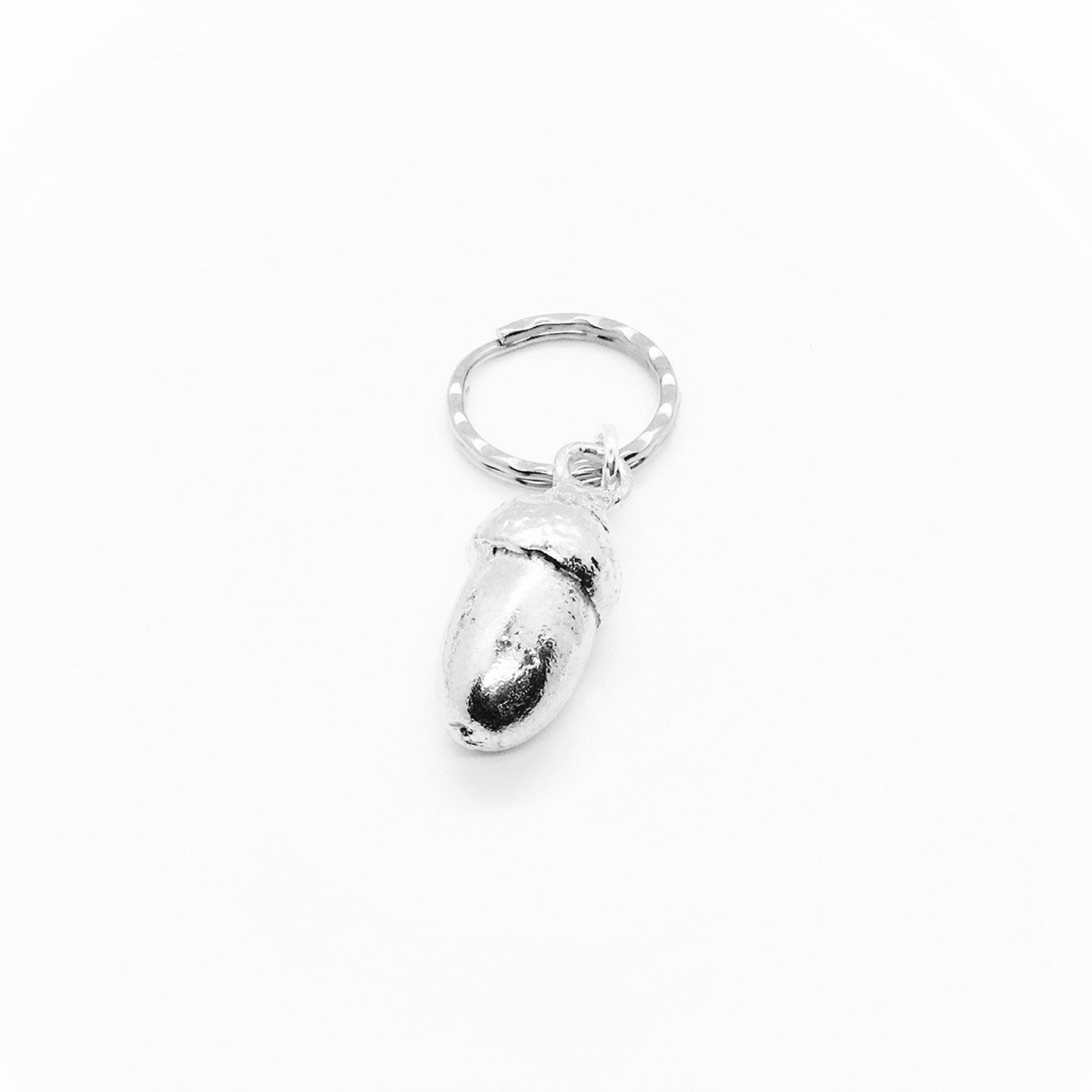 Acorn Key Ring Acorn Oak Keyring Handmade UK Modern English - Etsy UK
