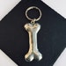 Bone Key Ring, Dog Bone Keyring, Handmade UK Modern English Pewter, Dog ...