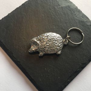 Hedgehog Key Ring, Hedgehog Key Chain, Hedgehog Gift, Keyring Hedgehog ...