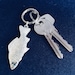 Carp Fish Key Ring Handmade UK Mordern English Pewter Carp - Etsy