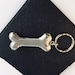 Bone Key Ring, Dog Bone Keyring, Handmade UK Modern English Pewter, Dog ...